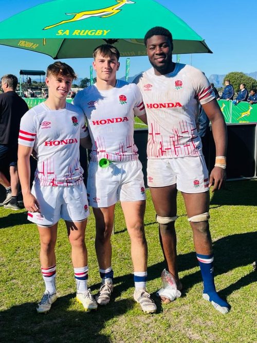 Kent County RFU » Kent Boys in U18 England match against South Africa ...